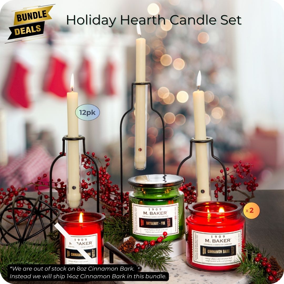 Holiday Hearth Candle Set, Colonial Candle®