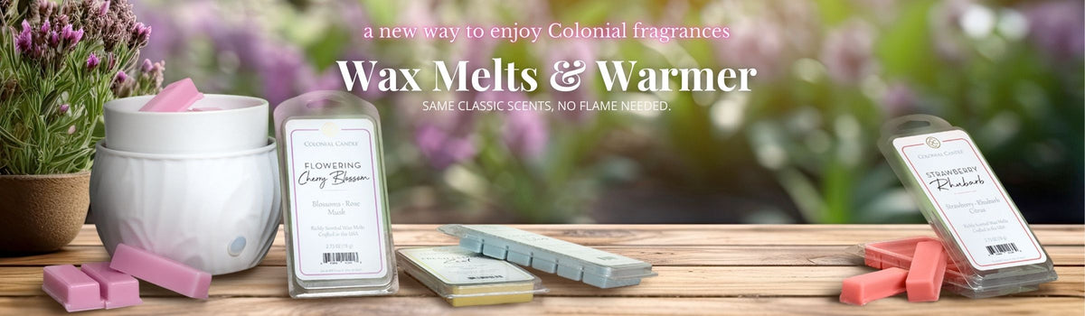 Highly fragranced & long lasting wax melts by Colonial Candle | Classic ...