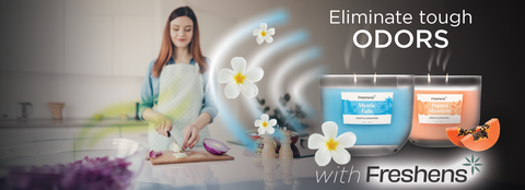 Freshens by Carolina, Odor-eliminating candles using industry leading ...