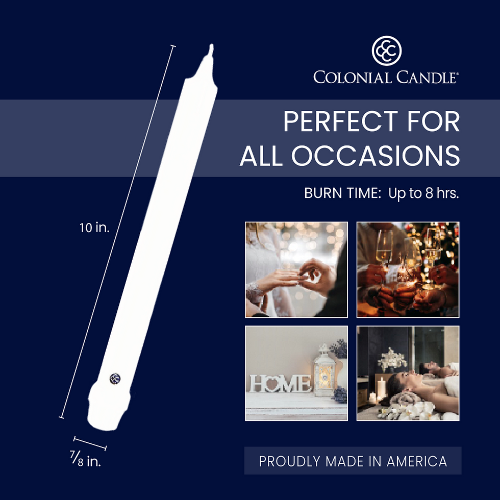 Spring Tapers & Scented Jar Candles, Made in the USA – Colonial Candle